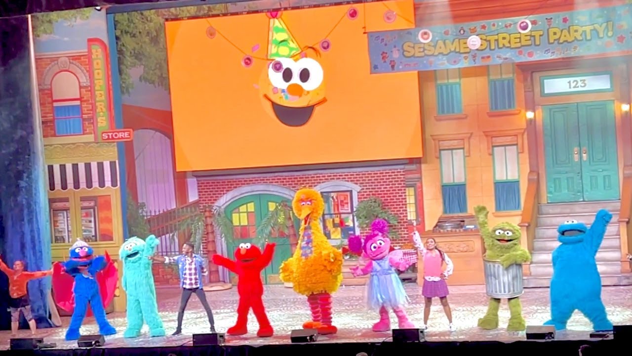 Sesame Street live let's party | Sesame Street | life in Boston USA ...