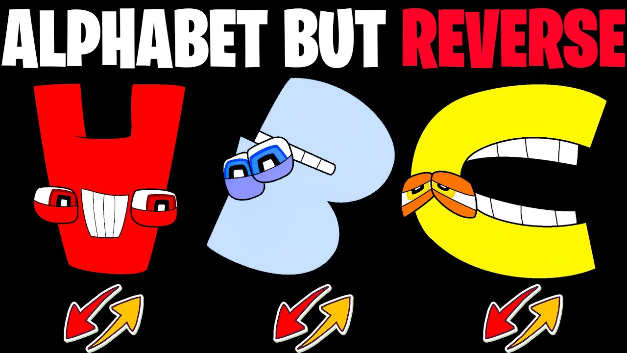Alphabet Lore But Reverse (Full Version A-Z) - YouTube