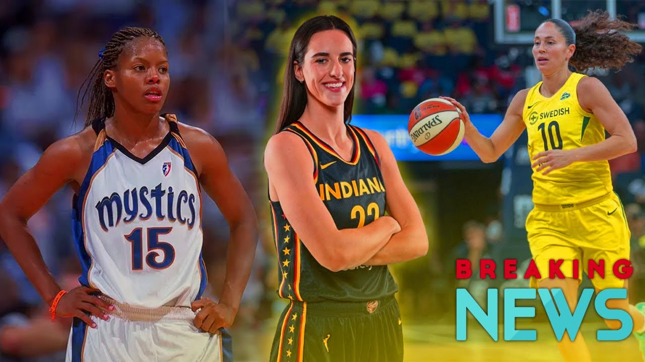 BREAKING NEWS Fever star Caitlin Clark enters Candace Parker with a ...
