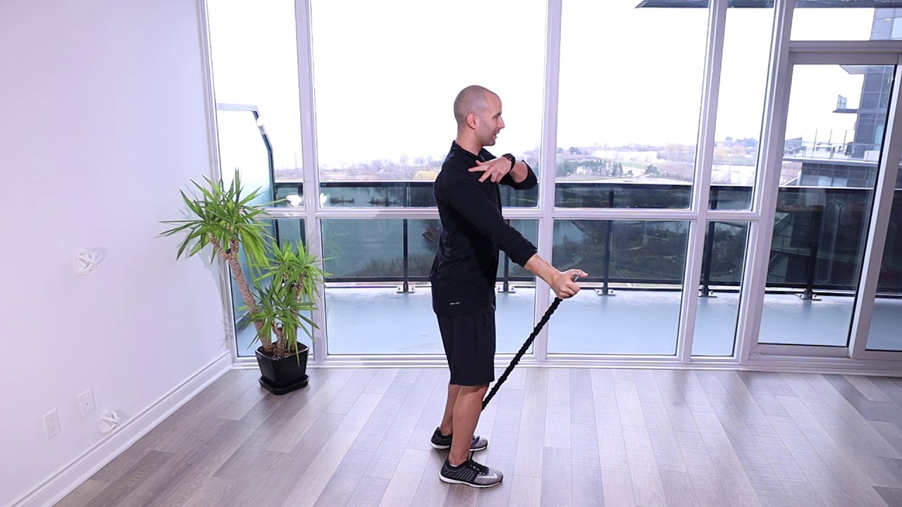 Lateral Raises in Scapular Plane - YouTube