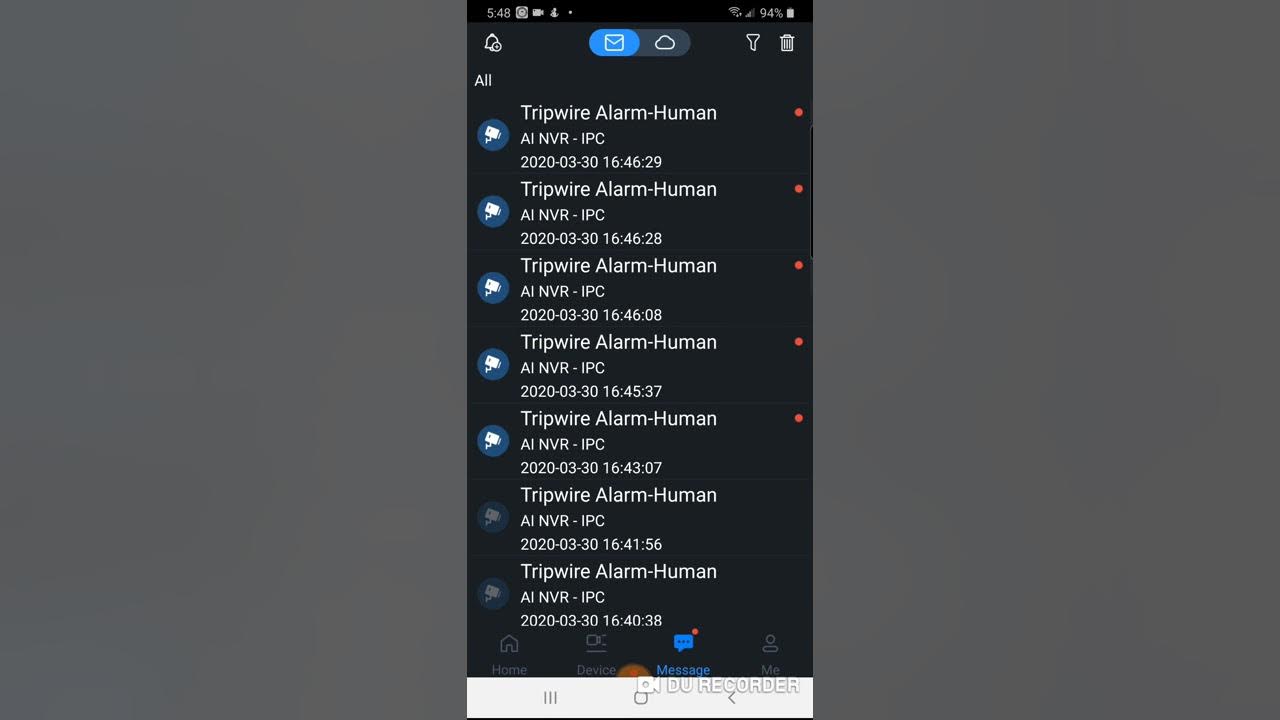Enable AI/IVS Perimeter+ Notifications on gDMSS Plus or DMSS Mobile Apps for Dahua AI NVR - YouTube
