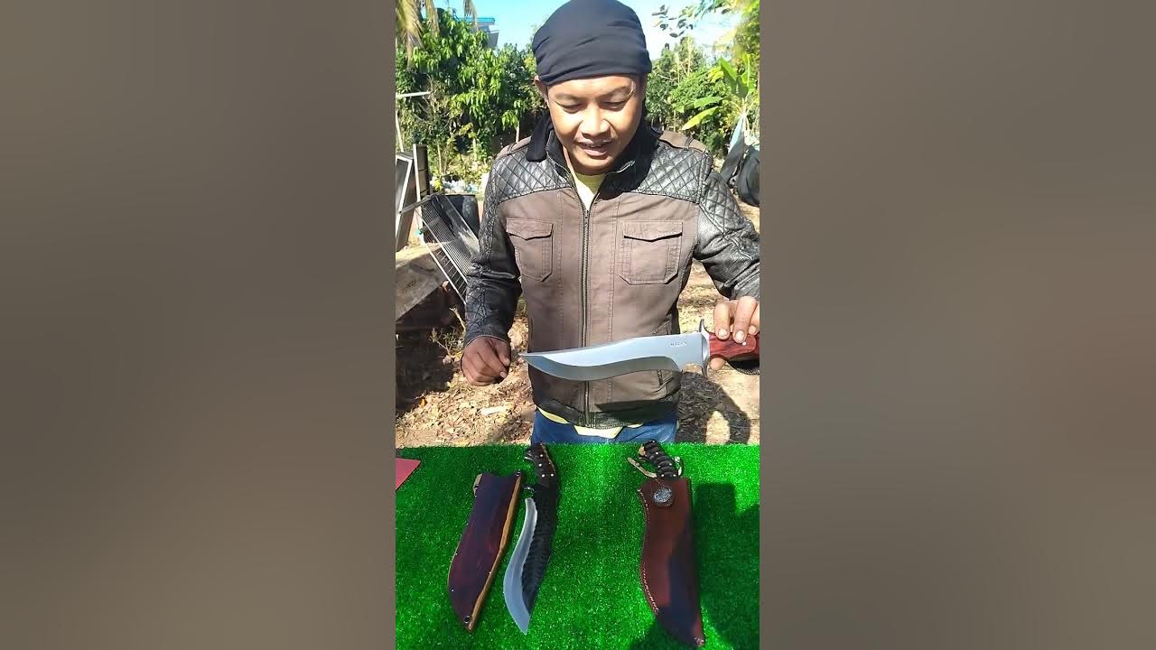 มีดนาถ่อนงานทำมือ sup9 - YouTube