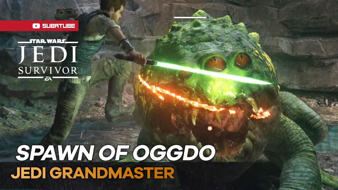 Spawn of Oggdo Bogdo on GrandMaster Difficulty - Star Wars Jedi ...
