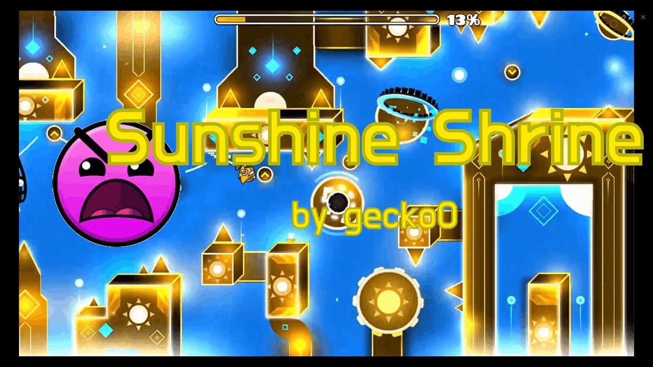 Sunshine Shrine by gecko0 [Geometry Dash] - YouTube