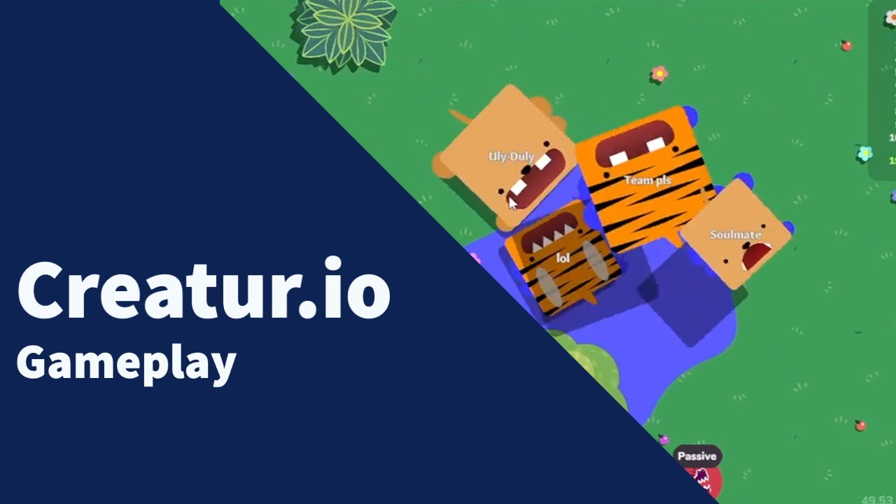 Creatur.io Gameplay - my high score ever and a position on leaderboard ...