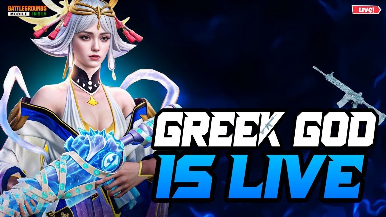 BGMI LIVE STREAM I GREEK GOD IS LIVE - YouTube