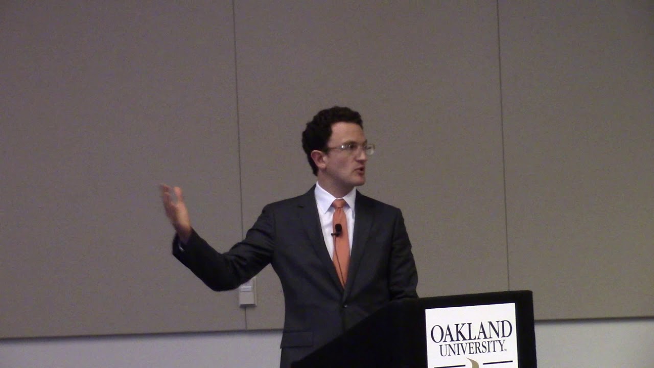 Oakland University's Economics Advisory Board 2019 Lecture [Part 2 ...