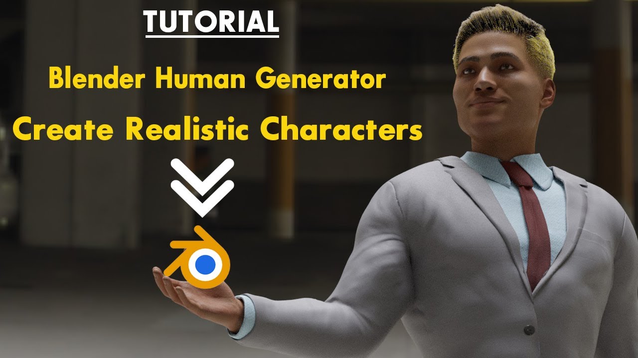 Blender Human Generator Tutorial | Blender Character Creation - YouTube