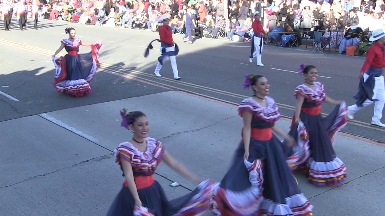Banda El Zarcero de Costa Rica en el Desfile de las Rosas 2020 - YouTube