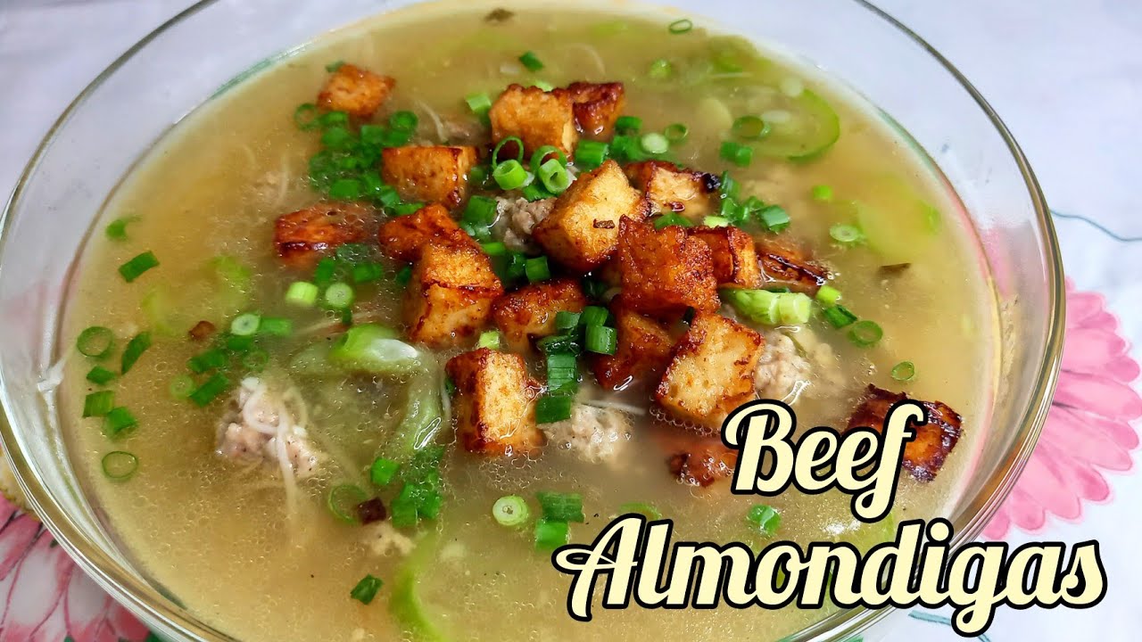 Beef Almondigas (Easy recipe) - YouTube