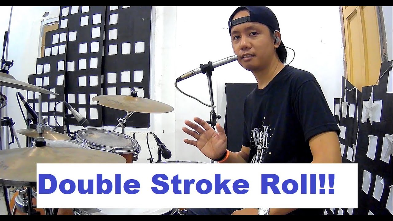 Double Stroke Roll Lesson!! - YouTube