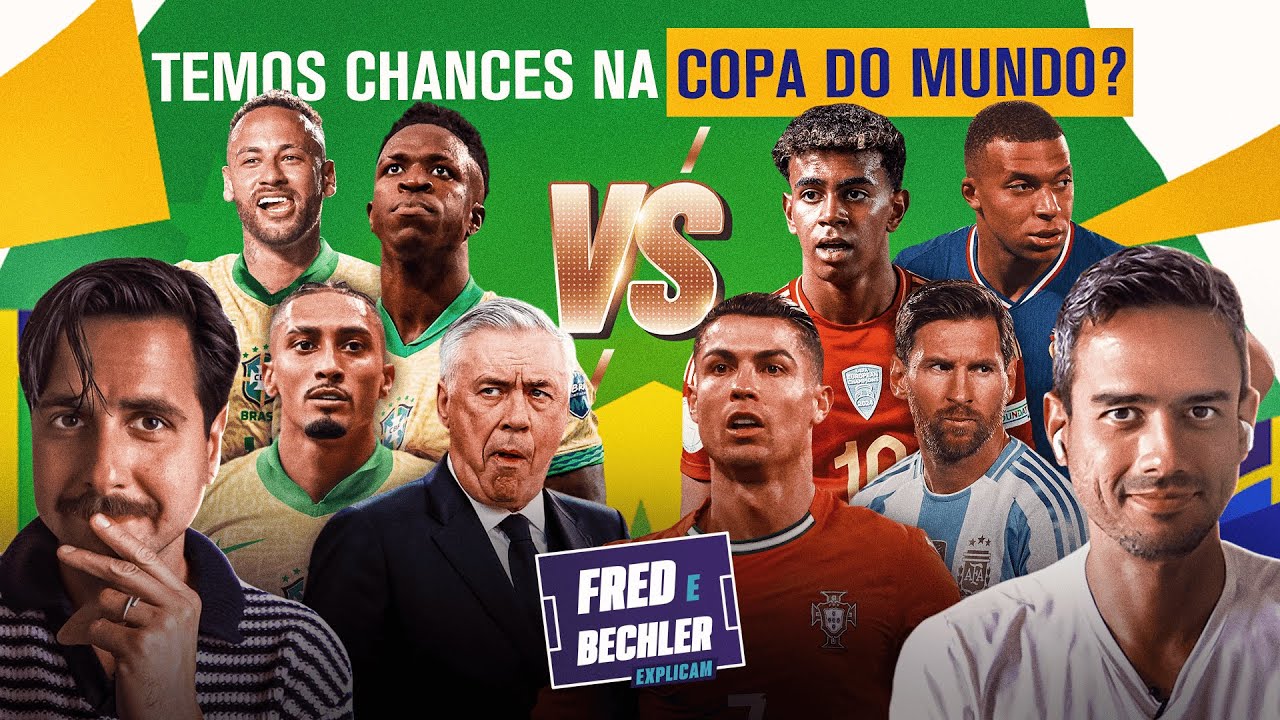 A SELEÇÃO BRASILEIRA ESTÁ MUITO ATRÁS DAS MELHORES DO MUNDO? | FRED E ...
