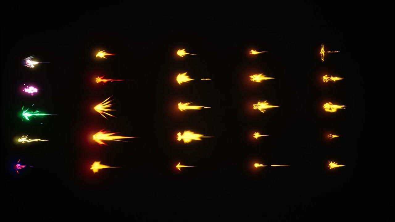 UE4 Muzzle Flashes VFX Showcase 2 - YouTube