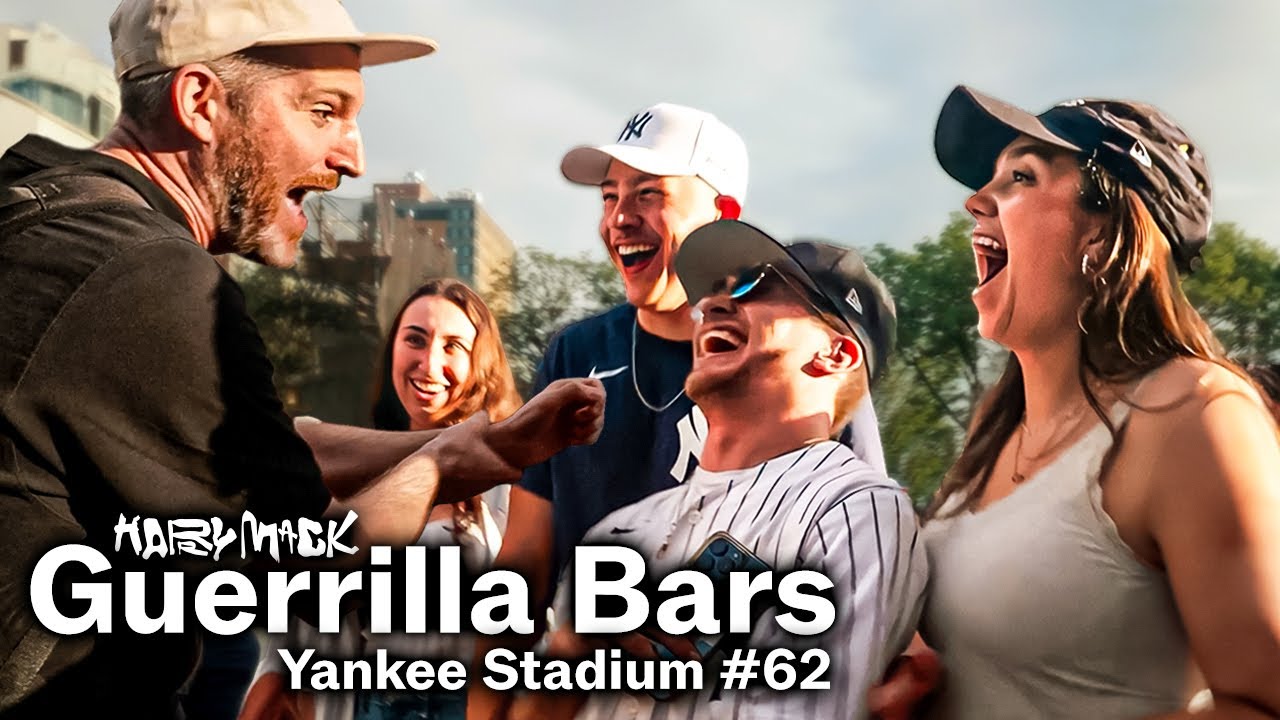 Yankee Stadium Freestyles | Harry Mack Guerrilla Bars 62 New York City ...
