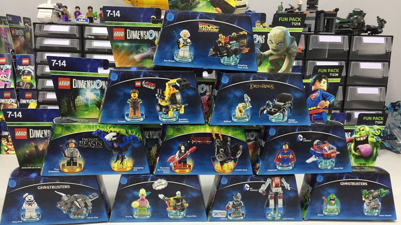 LEGO Haul #10: Dimensions Fun Packs - ruined by Takealot - YouTube