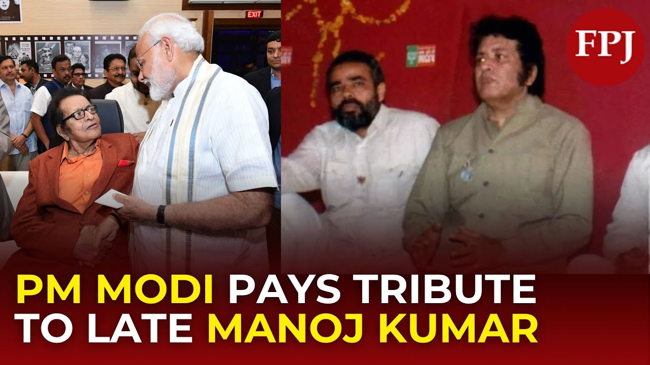 PM Narendra Modi Pays Tribute To Veteran Actor Manoj Kumar As He Passes ...