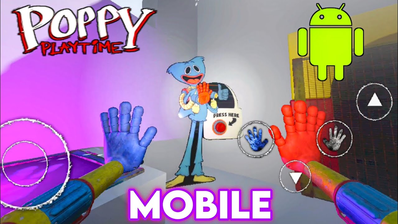 Poppy Playtime Chapter 1 Mobile Fanmade Remastered Gameplay Walkthrough ...