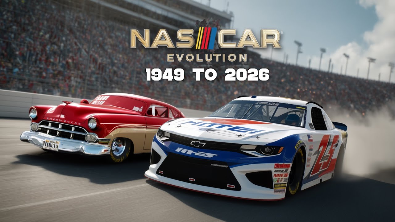 NASCAR Car Evolution | 1949 - 2026 Transformation in 2 Minutes - YouTube