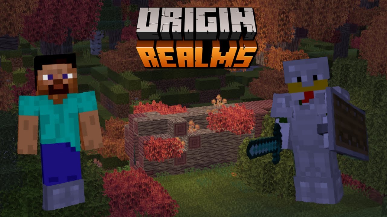 coolest server on minecraft (Origin Realms) - YouTube