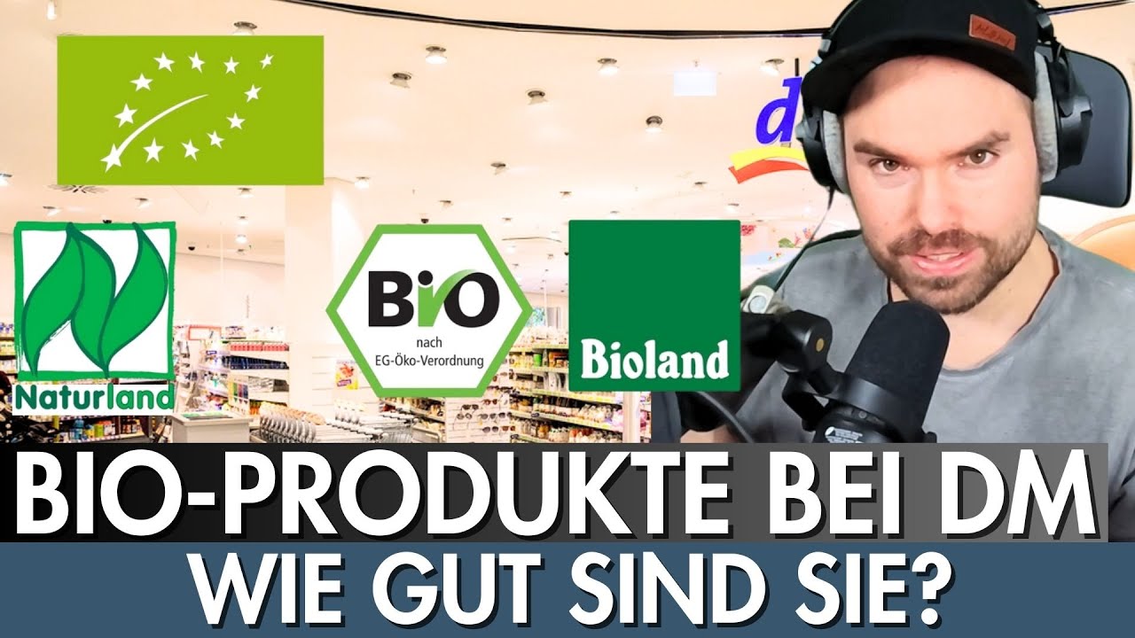 Bio-Lebensmittel bei DM (Drogeriemarkt) wie gut sind sie? - YouTube