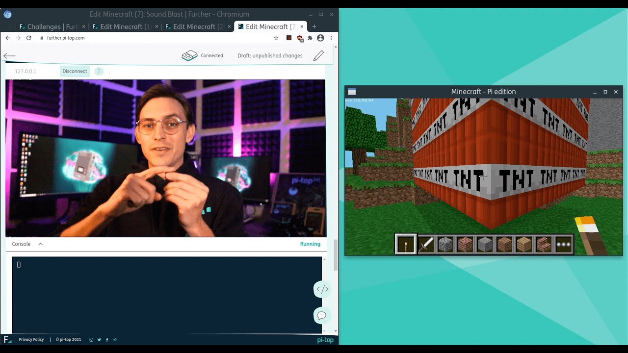 pi-top Online Course: Coding Minecraft with pi-top [4] - YouTube