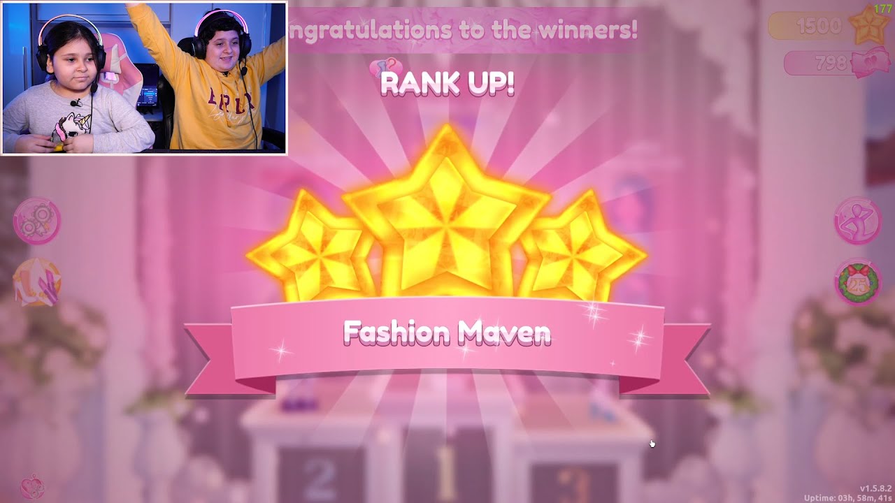 Maria a ajuns la rank-ul Fashion Maven in Dress To Impress ! - YouTube