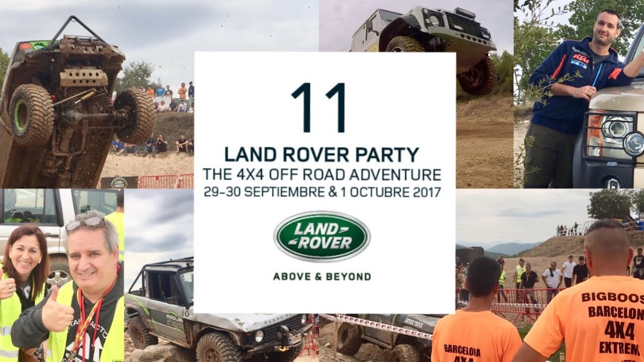 Land Rover Party 2017 - YouTube