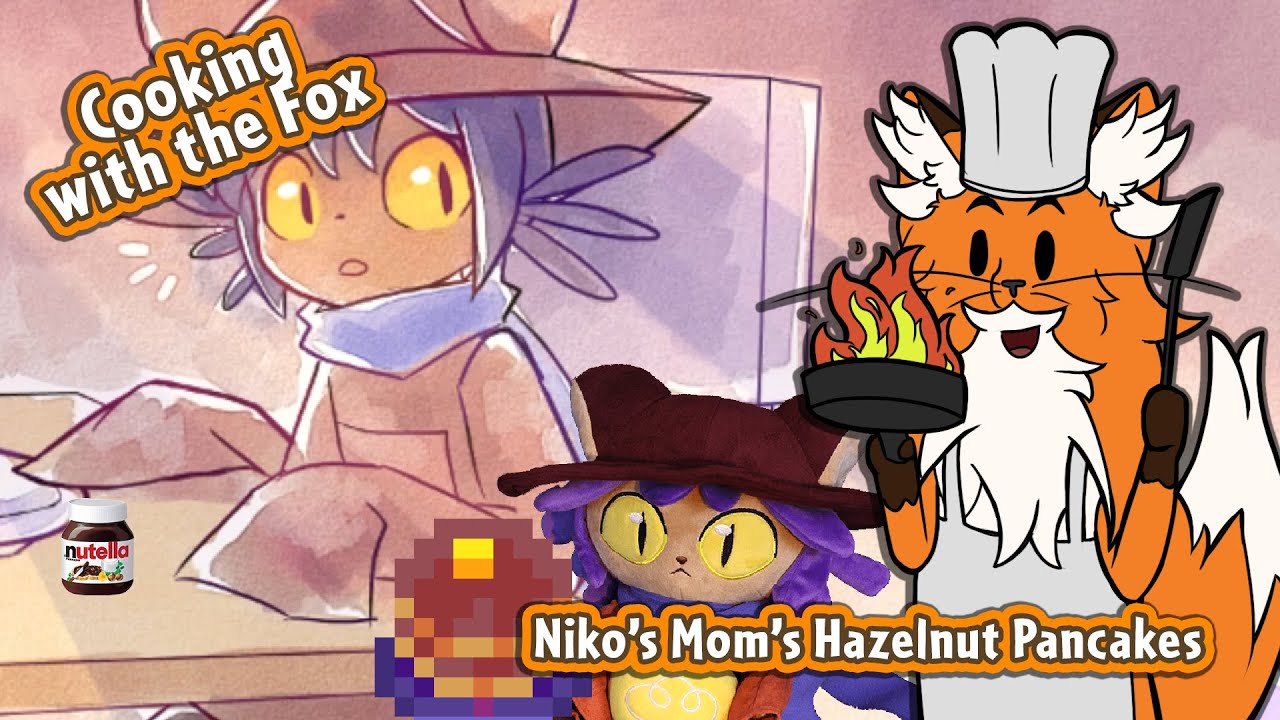 Cooking With The Fox: Niko's Mom's Hazelnut Pancakes - A Fox in a Box ...