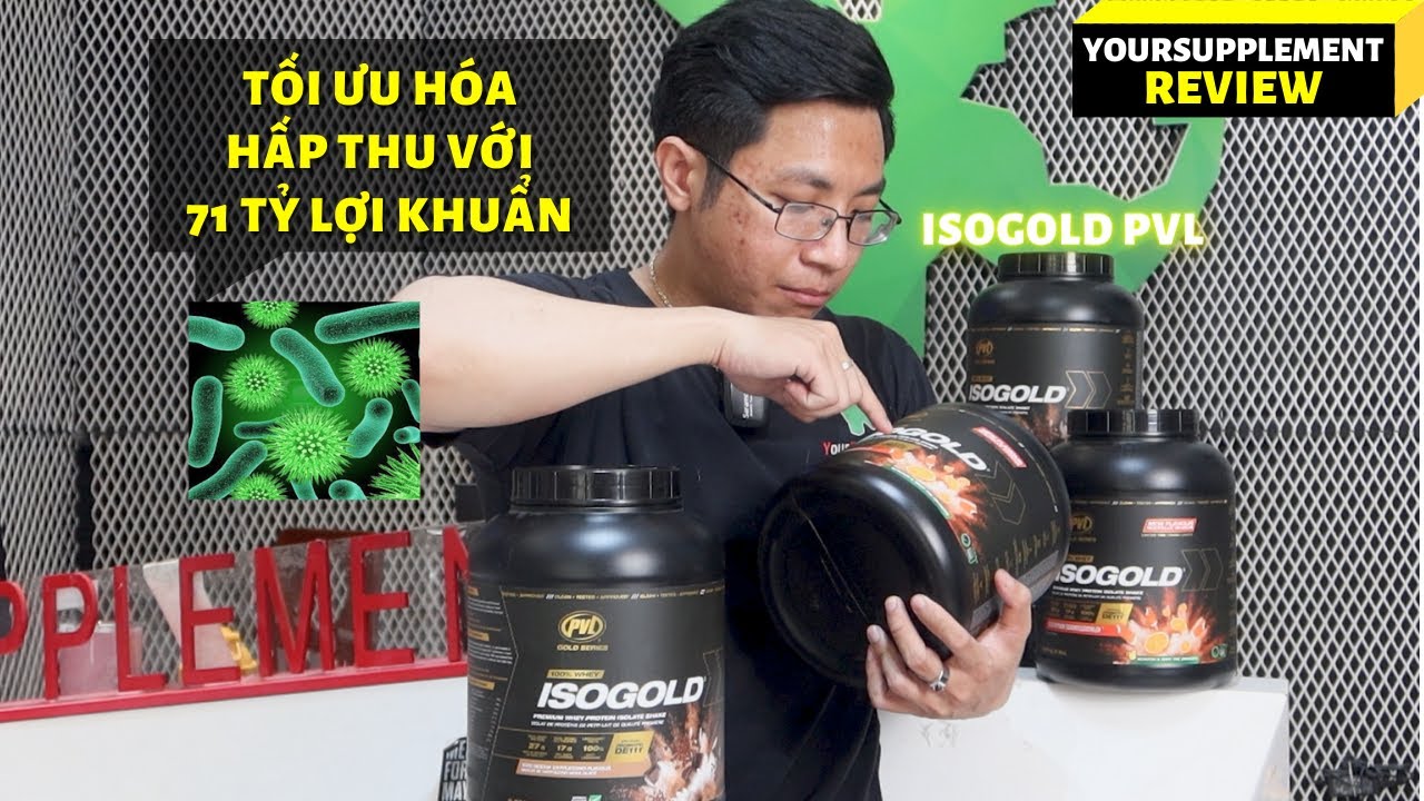 Review ISO GOLD PVL với 1 tỉ lợi khuẩn | Supplement Review #113 - YouTube