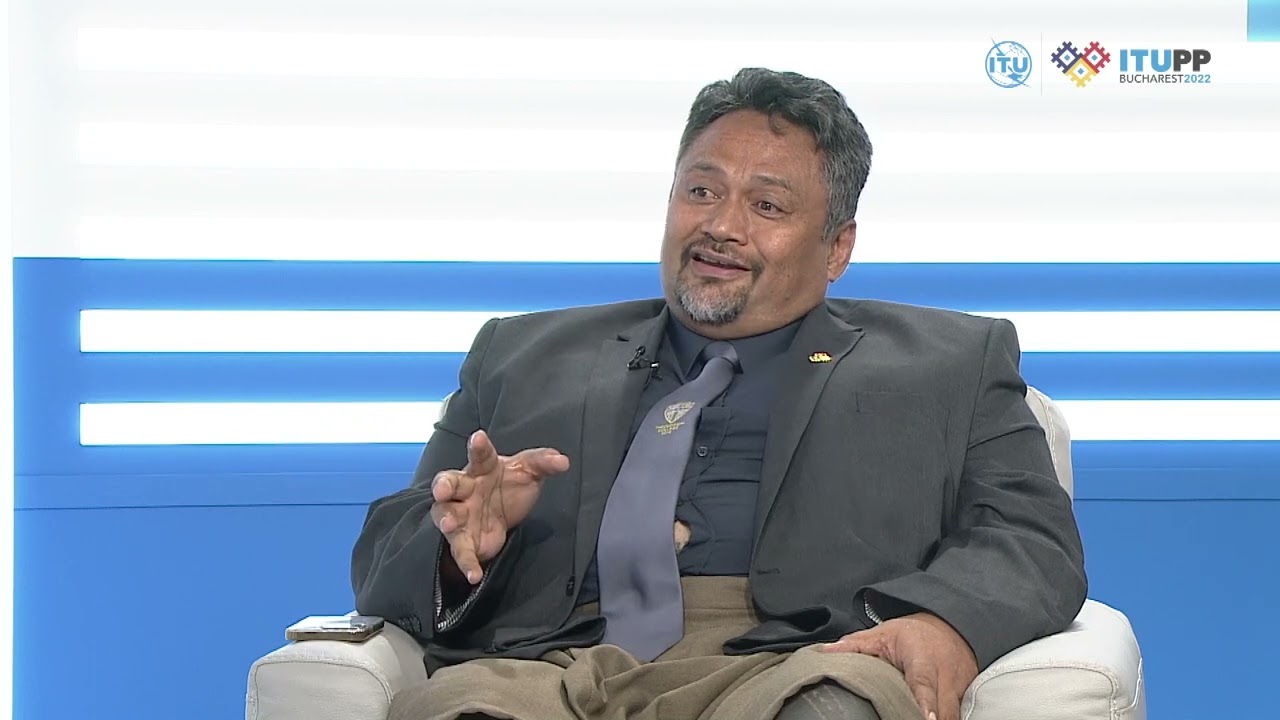 ITU PP-22 INTERVIEWS: H.E Toelupe Poumulinuku Onesemo, Minister of ...