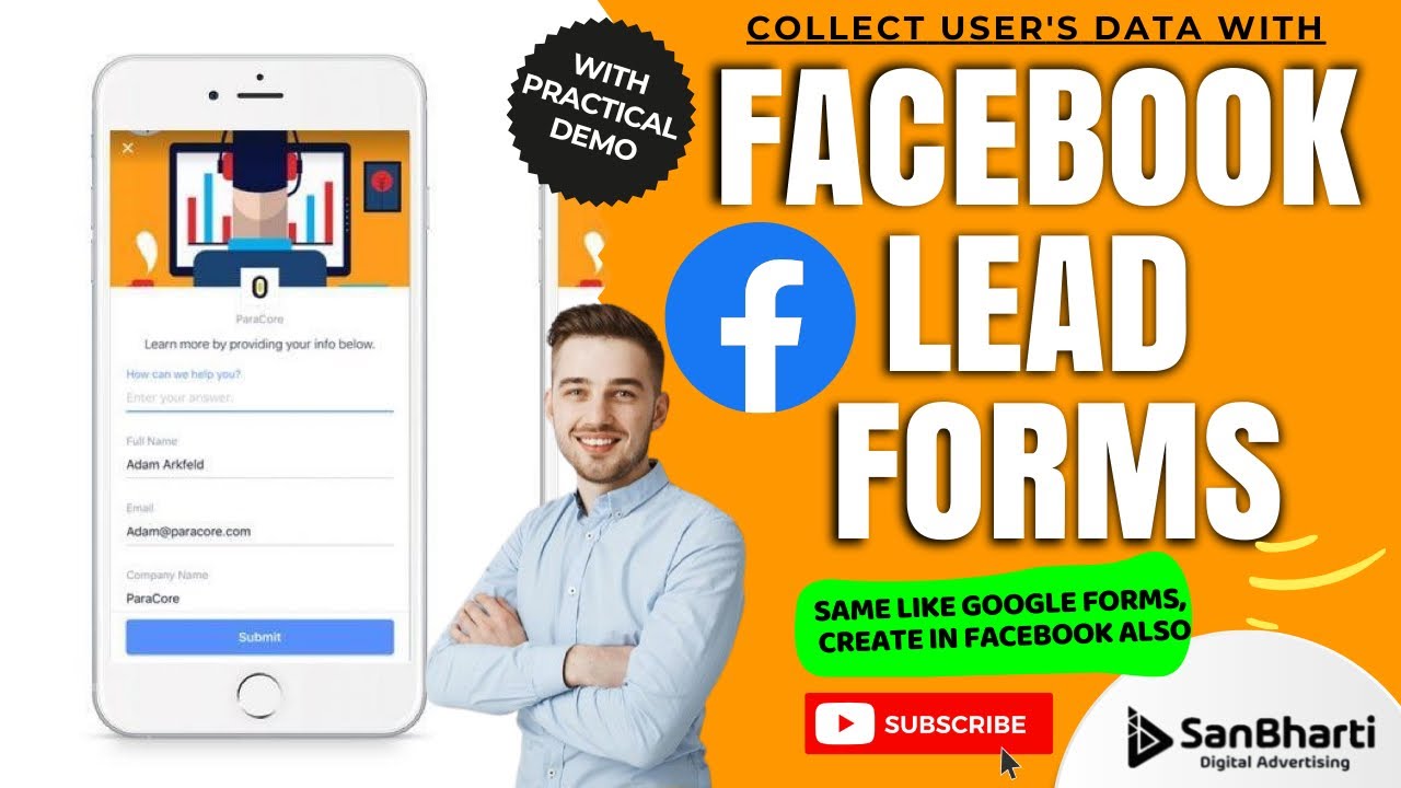 How to create Lead forms in Facebook | Facebook Lead Form Setup - YouTube
