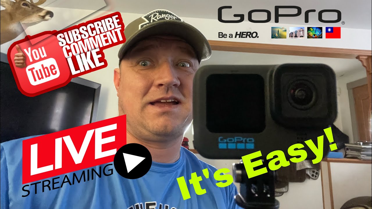 How to Live Stream with a GOPro 10 & iPhone! (GOPro makes it Easy ...
