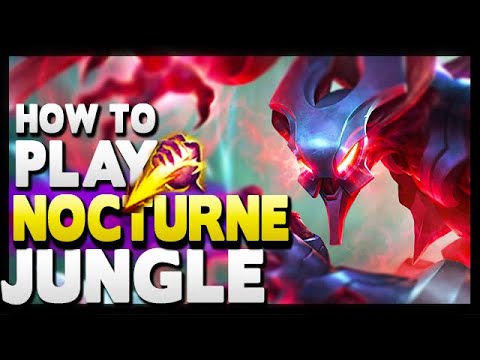 How to play NOCTURNE jungle in Season 14 League of Legends! (2024 Guide ...