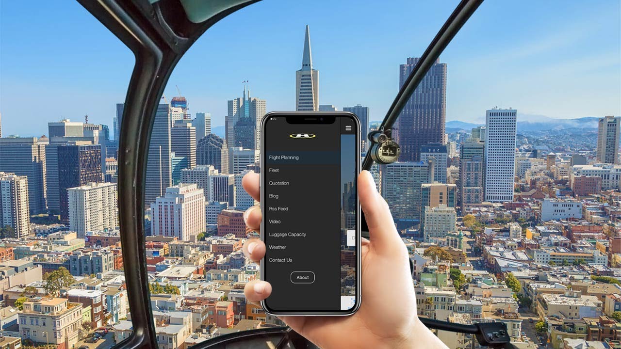 Helicopter App - YouTube