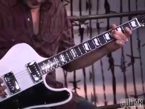 ESP Phoenix-II Electric Guitar World Review - YouTube