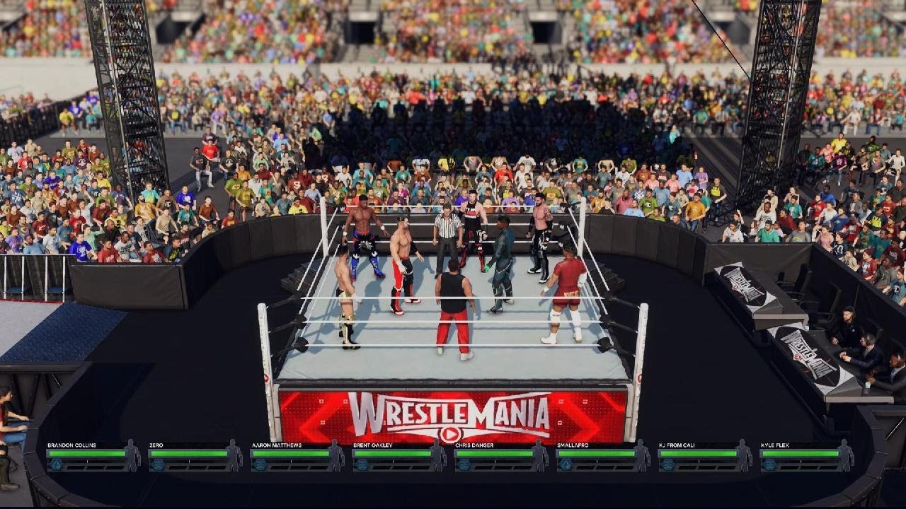 WWE 2K24 Me playing as BDE for a Championship - YouTube