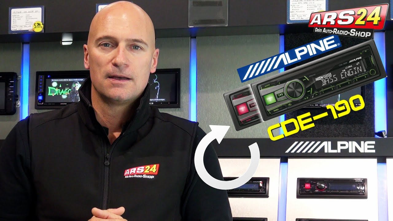 Alpine CDE 190 Autoradio mit USB I Review I ARS24 - YouTube