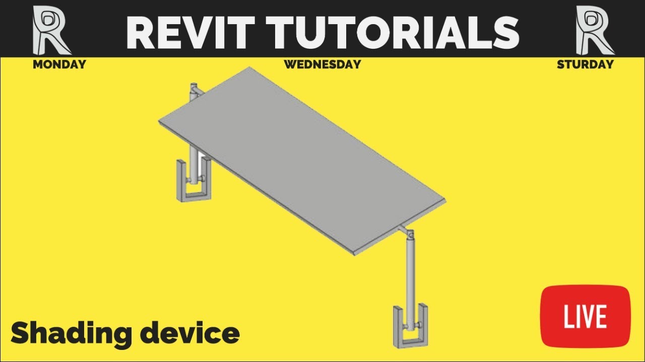 Shading device Revit [Stream] - YouTube