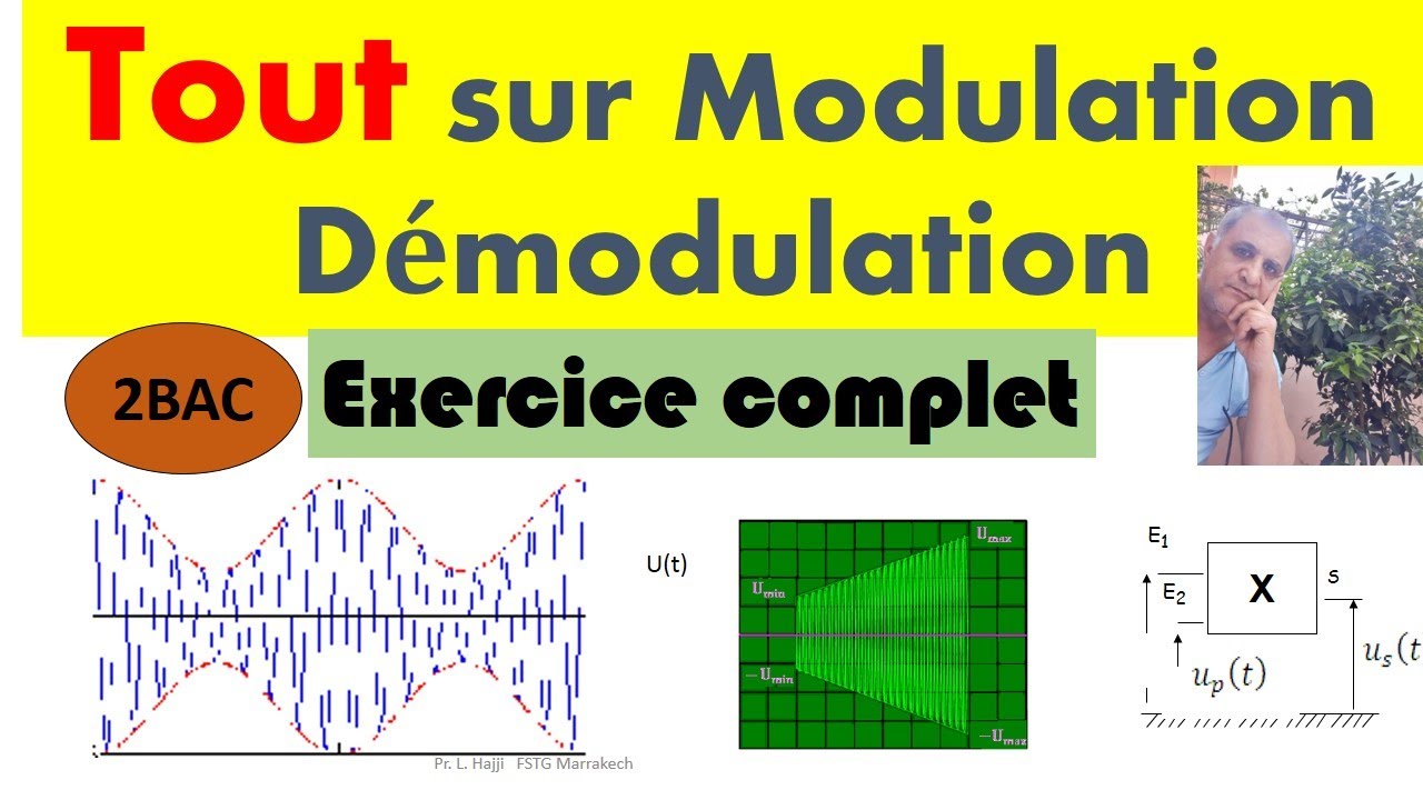 Tout sur la modulation et démodulation : Exercice complet - YouTube