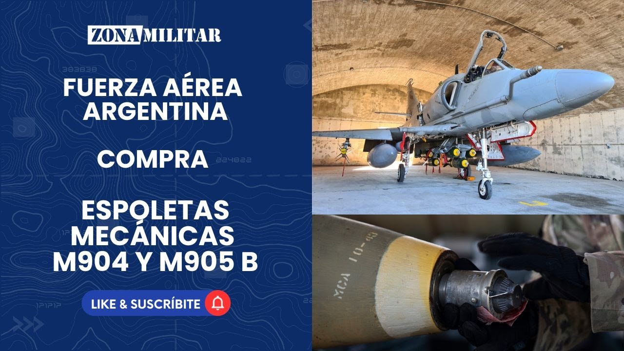 La Fuerza Aérea Argentina comprará espoletas M904 y M905 B a la ...
