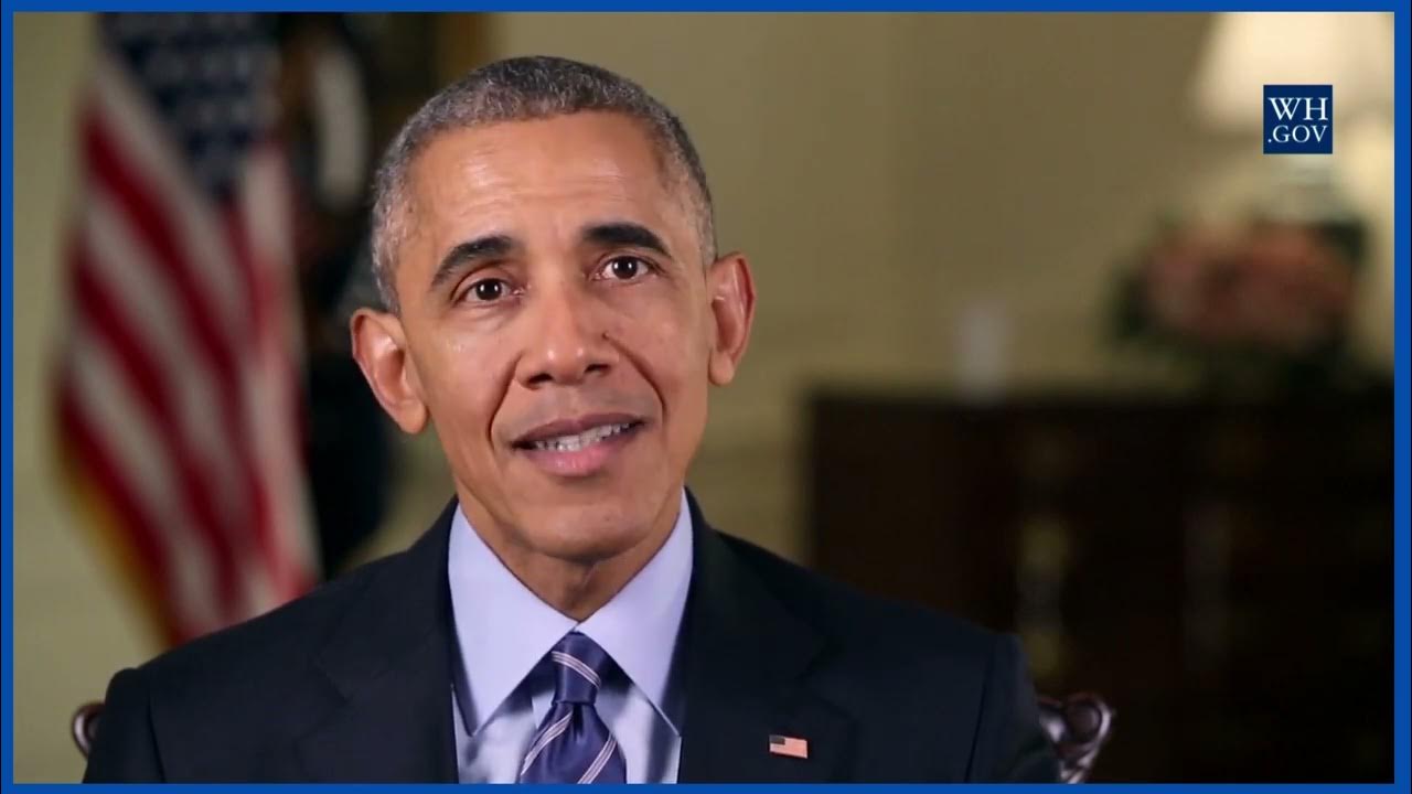Barack Obama|44th U.S. President|Weekly Address - YouTube