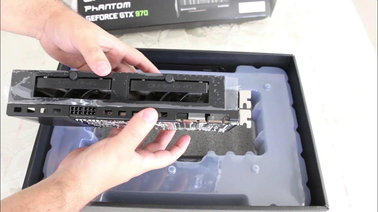Unboxing Gainward GeForce GTX 970 Phantom 4GB Maxwell - YouTube