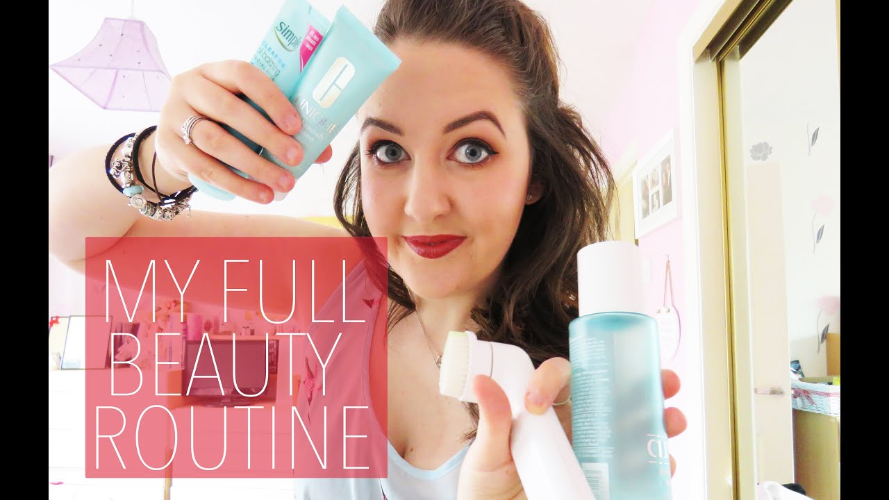 My FULL Everyday Beauty Routine - YouTube