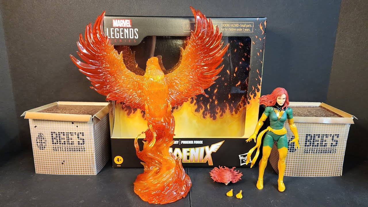 Marvel Legends Phoenix Force Jean Grey - YouTube