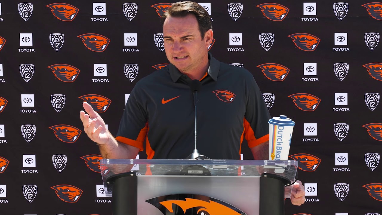 OSU Football Media Day 2019: Coach Smith - YouTube