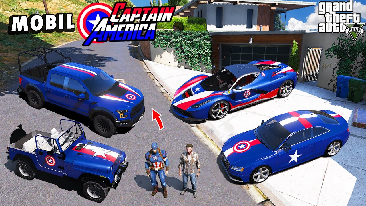 MANTAP !!! Aku Berhasil Koleksi SEMUA MOBIL CAPTAIN AMERICA TER EPIC di ...