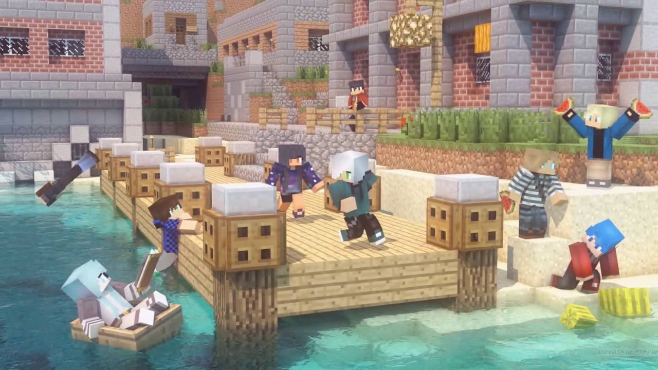 Travmau - Glad You Came - Minecraft Diaries - Music Video - YouTube