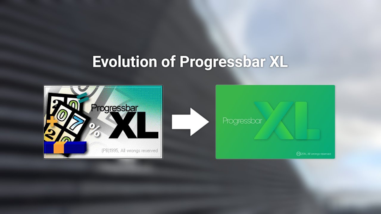 Evolution of Progressbar XL (1995-2021) - YouTube
