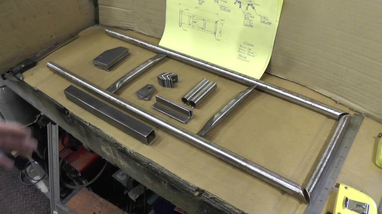 Build Your Own 5" Gauge Riding "Car" " truck" "trolley" Part 2 (mr ...