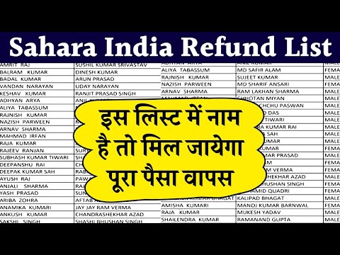 Sahara india refund portal | news saharaindia refund | latest news ...